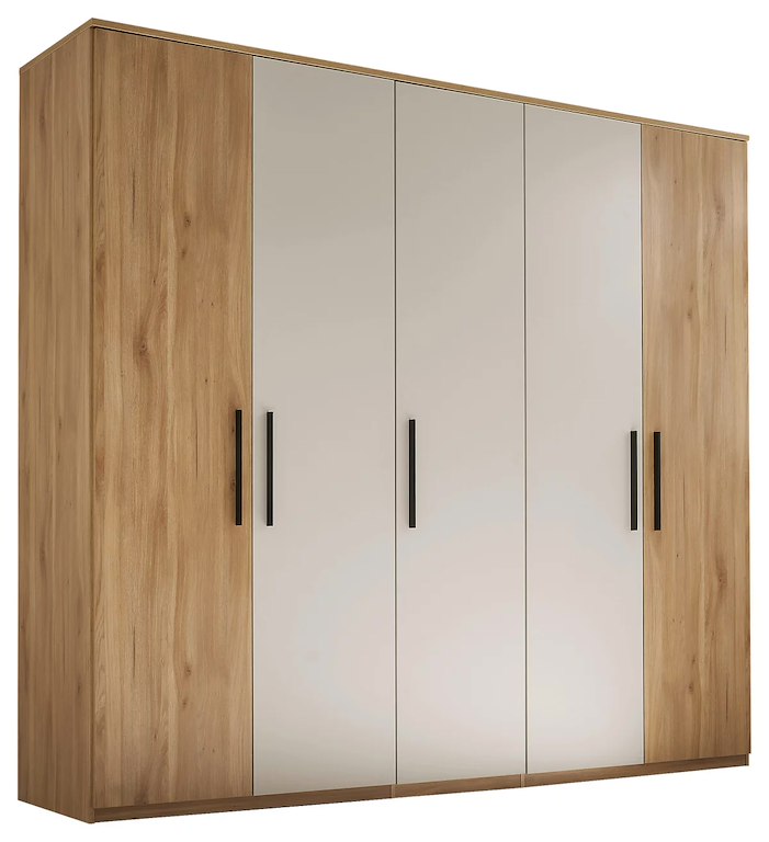 ORMAR SA KLASIČNIM VRATIMA boja hrasta, kašmir 250,8/227,7/60 cm