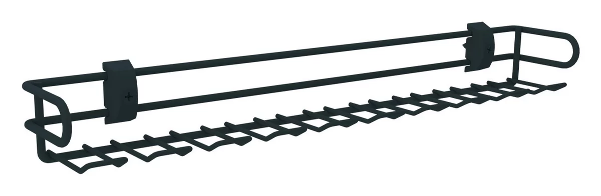 DRŽAČ ZA KRAVATE antracit 46,5/6,7/8,6 cm