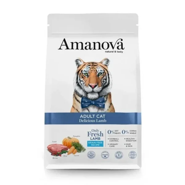 Amanova Adult Cat Delicious Lamb – 4 kg