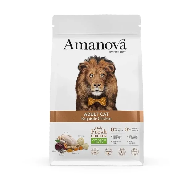 Amanova Adult Cat Exquisite Chicken – 6 kg