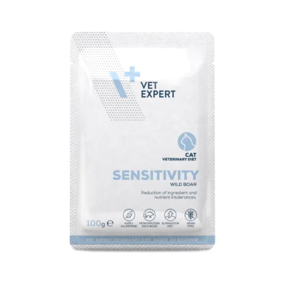 VetExpert Sensitivity Cat – 12×100 g