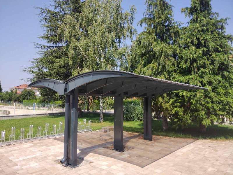 Zaklon za bicikle Urbana oprema