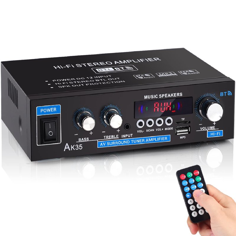 AK35 radio pojačalo 60 w prave snage 30w x 2/ 220V