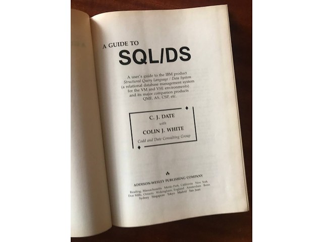 A guide to SQL/DS