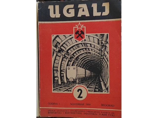 Ugalj časopis avgust 1950