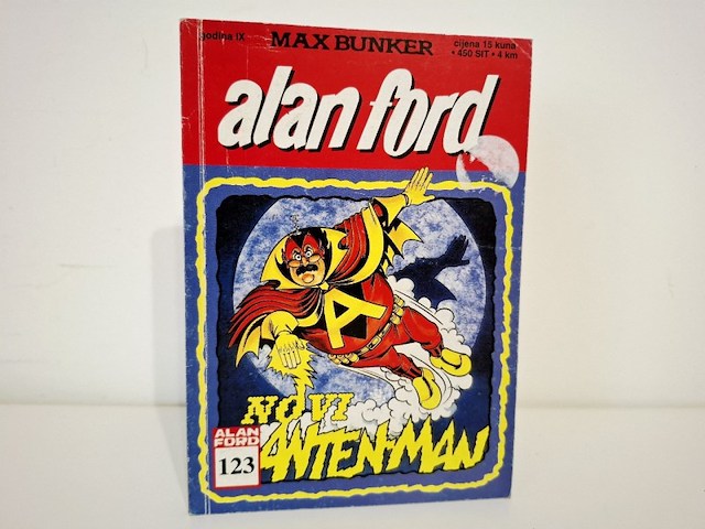 Alan Ford Novi Anten-Man broj 123