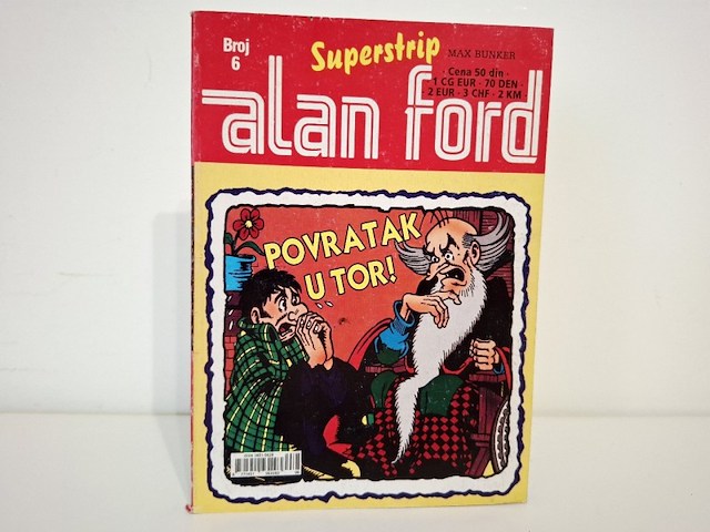 Alan Ford Povratak u tor Superstrip broj 6