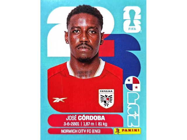 FIFA World Cup 2026 PAN8 Jose Cordoba