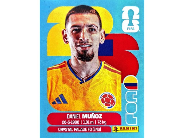 FIFA World Cup 2026 COL6 Daniel Munoz