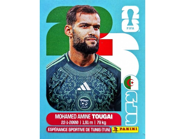 FIFA World Cup 2026 ALG6 Mohamed Amine Tougai