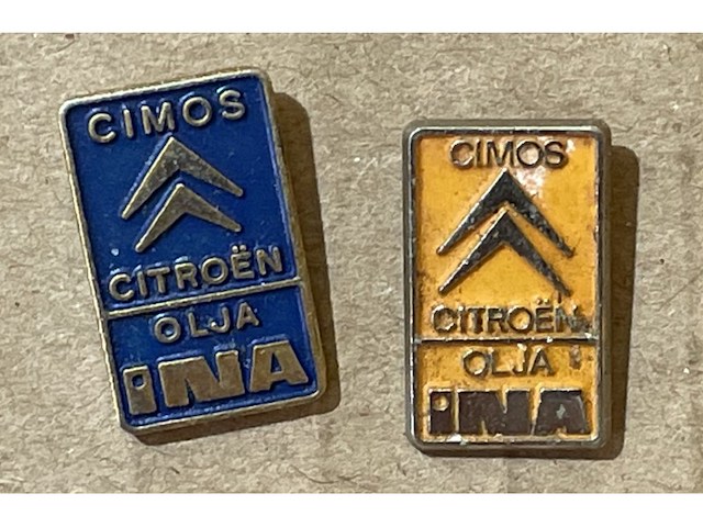 (zn) 2 Značke Citroen logo Cimos INA