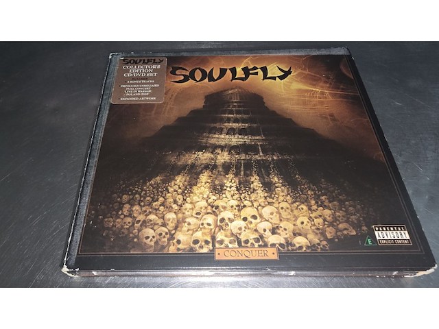 Soulfly - Conquer CD+DVD , ORIGINAL