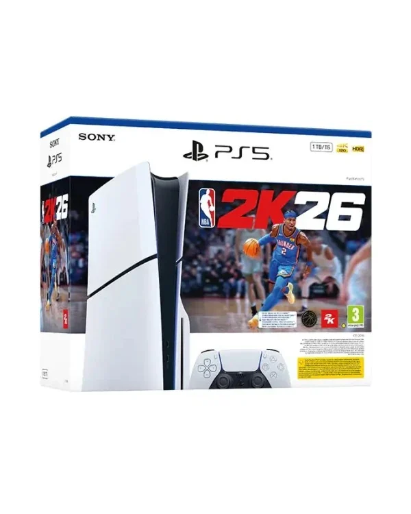 Konzola Sony PlayStation 5 Slim Disc 1TB + NBA 2K26