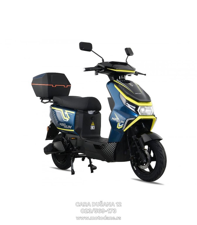 Električni bicikl 10 Galaxy MAGNUM 250W 60V/23Ah GRAFEN plavo/žuta