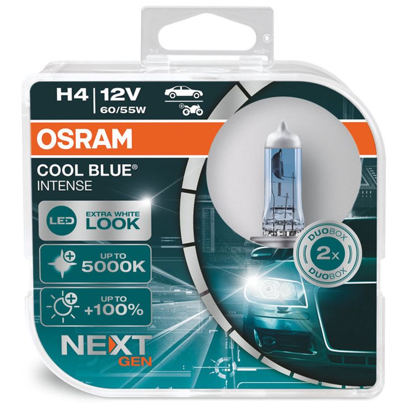 Sijalica 12V H4 60/55W OSRAM CoolBlue Intense NG 2 kom.