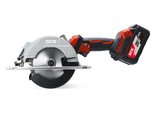 DCK KDMY125BK akumulatorski cirkular bez četkica, sa 2x4.0Ah baterijama i punjačem, 20V, 125mm