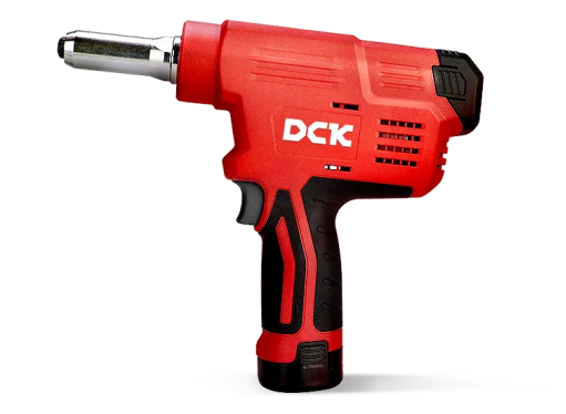 DCK KDPM50EK akumulatorski pištolj za pop nitne, sa 2x2.0Ah baterijama i punjačem, 12V