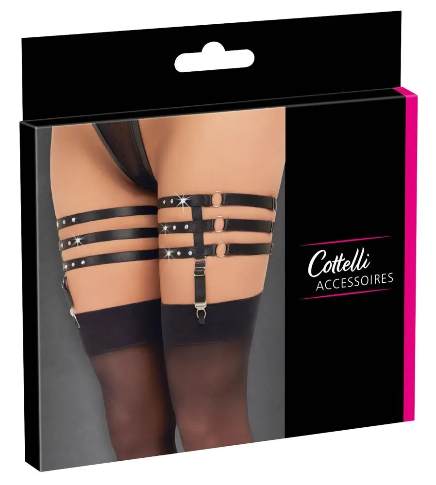 Cottelli Podvezice Accessoires, Crne