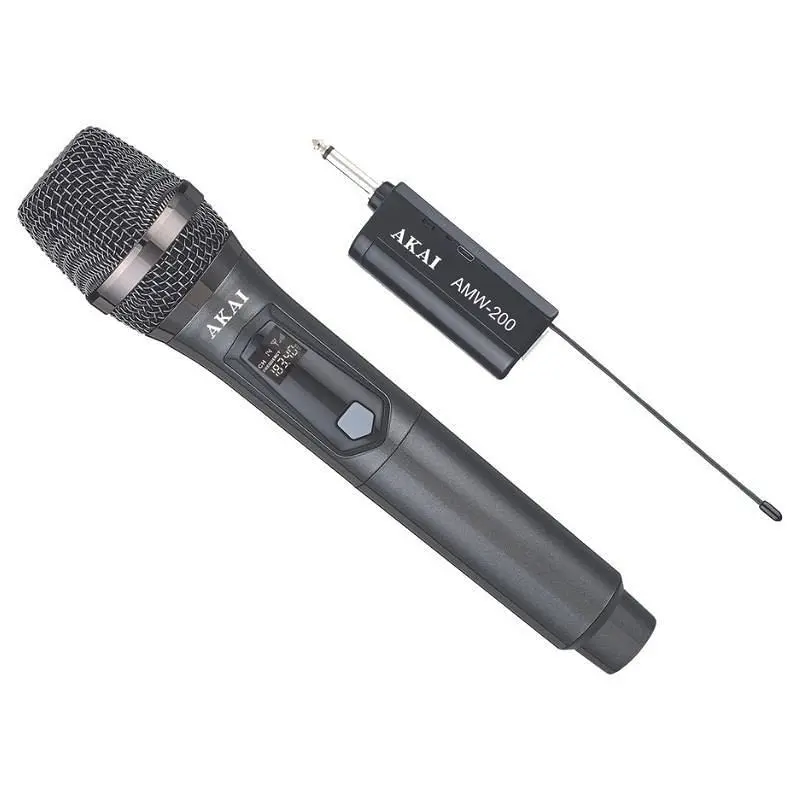 Akai Bežični mikrofon AMW-200, Crni