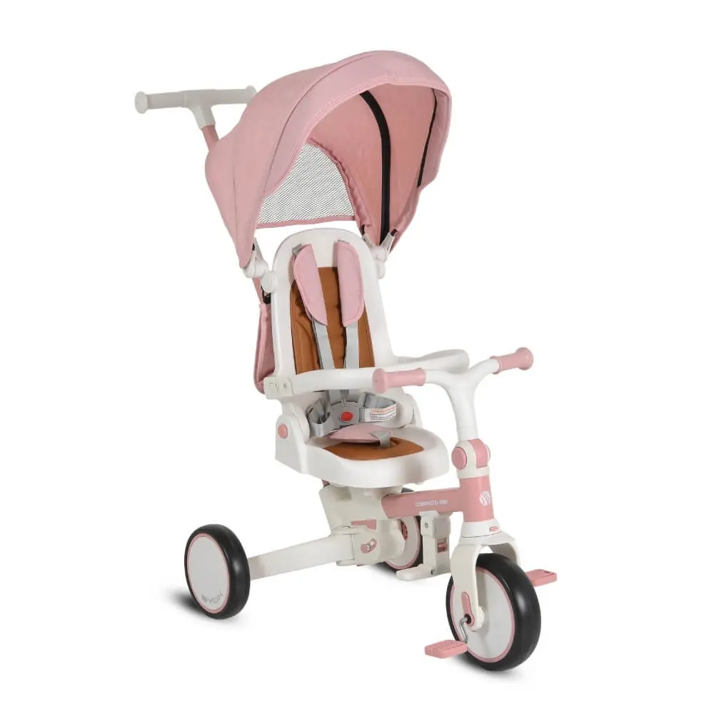 Byox Tricikl za decu Compacto 4in1, Roze