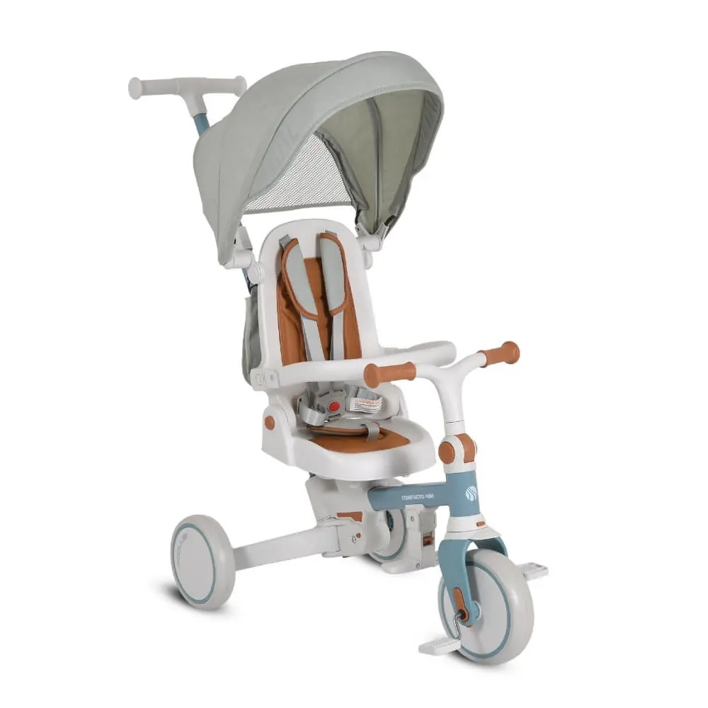 Byox Tricikl za decu Compacto 4in1, Plavi
