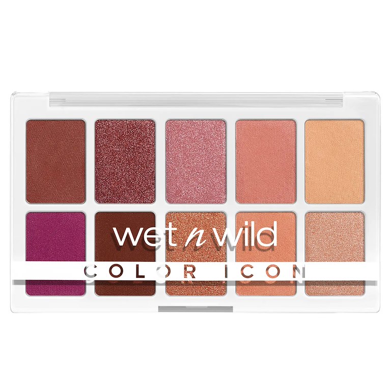 wet n wild Paleta 10 senki za oči, 1114074E Heart&sol, 12 g