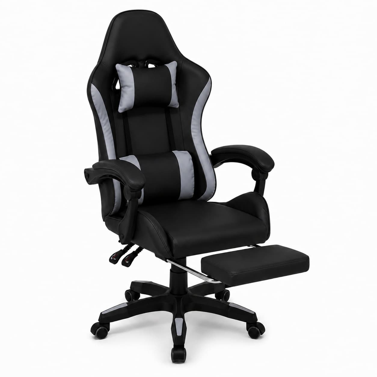 Gejmerska stolica Nimbus-XL, GC-016 sivo-crna