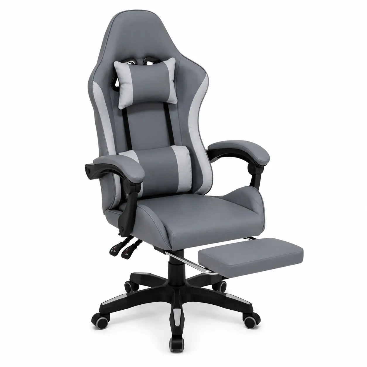 Gejmerska stolica Nimbus-XL, GC-016 sivo-siva