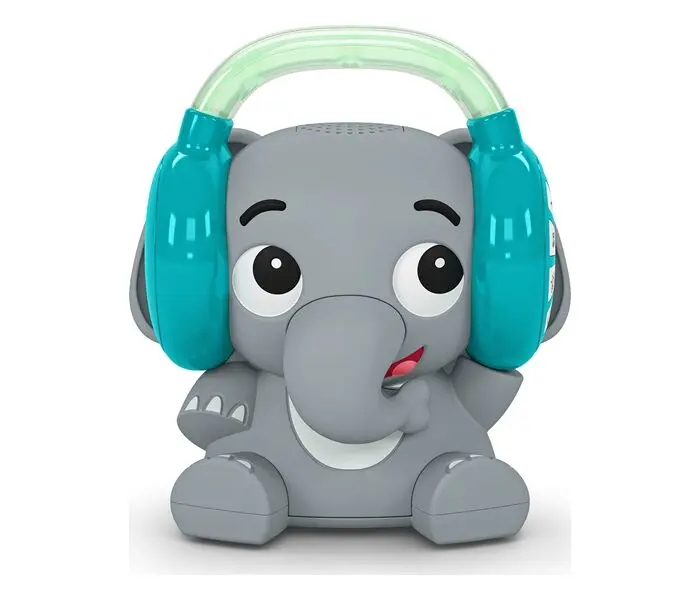 Kids II Noćno svetlo Elephant Bright Starts 12395, Bluetooth