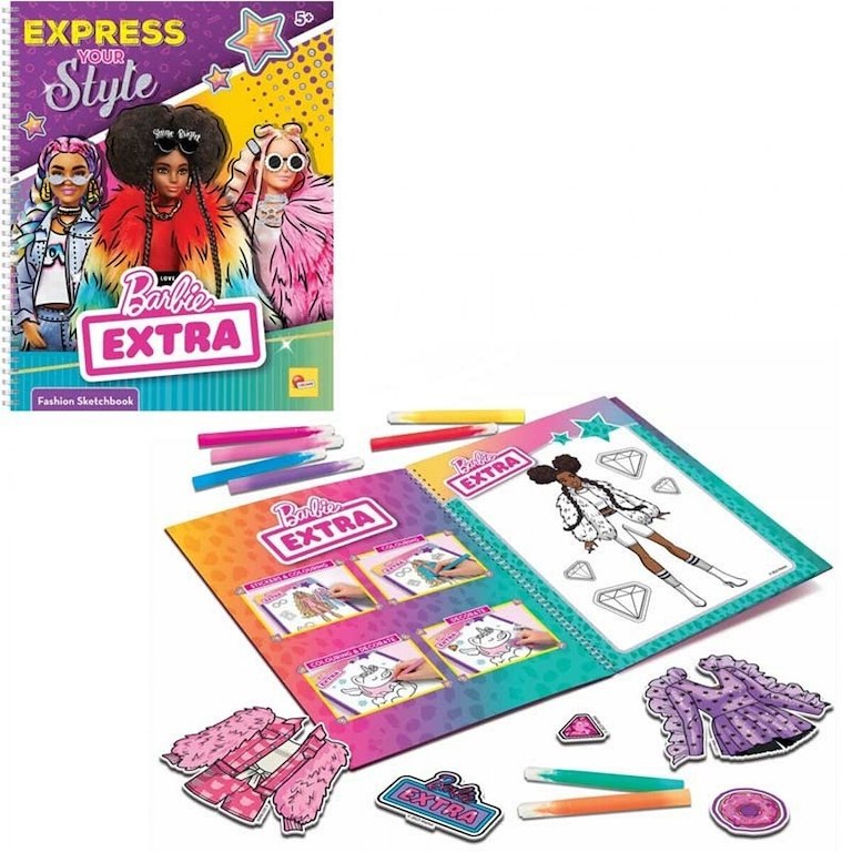 Barbie Sketch Book EXPRESS YOUR STYLE Lisciani 52179ID: EK000862991