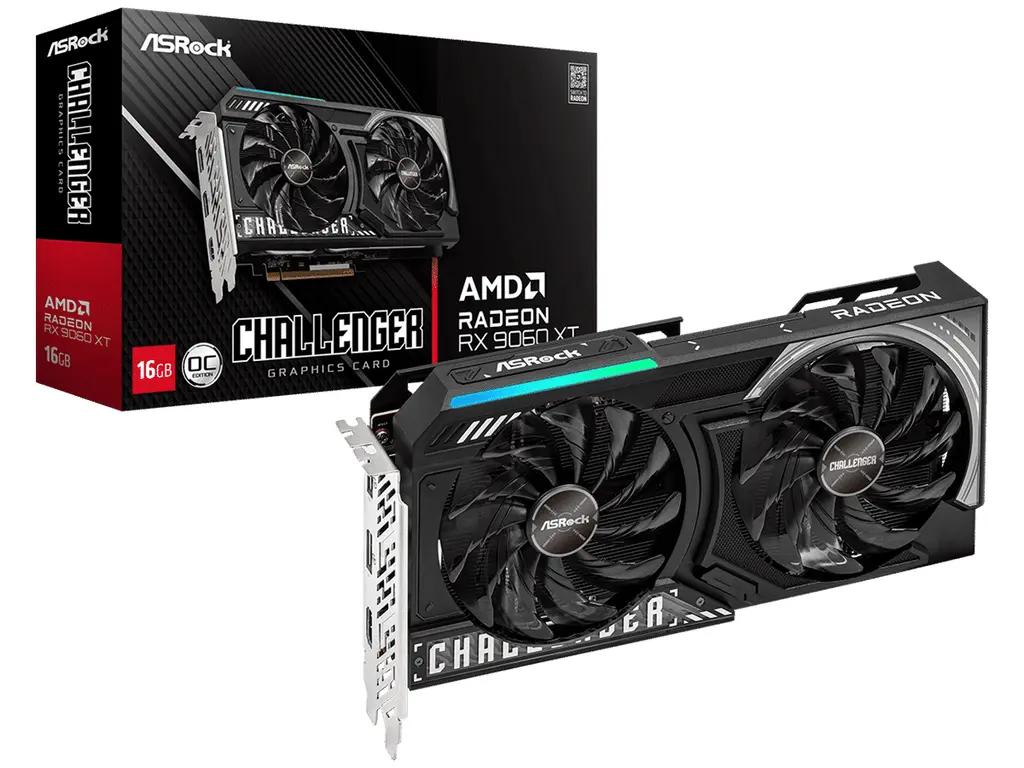 ASRock grafička kartica RX 9060 XT Challenger, 16GB