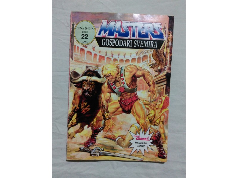 Masters of the universe broj 22