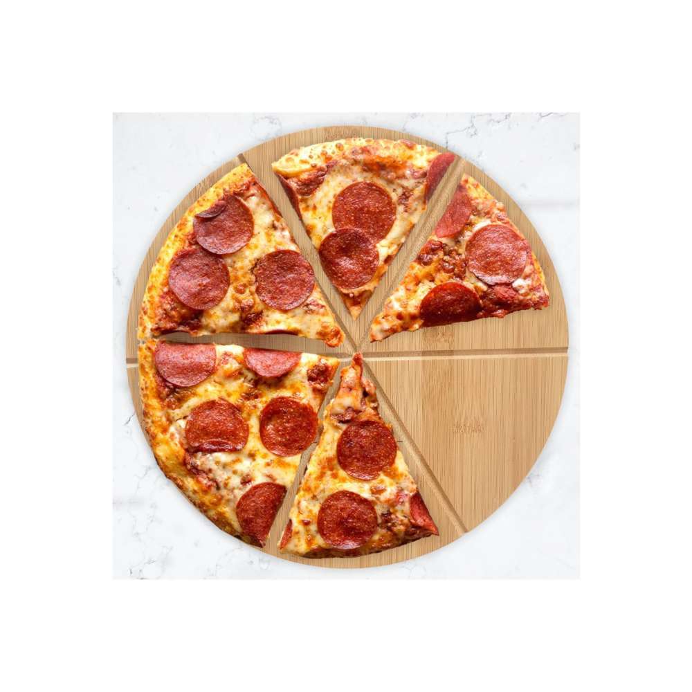 KINGHOFF KH1565 DASKA ZA SEČENJE PIZZE BAMBUS 35CMID: EK000771999