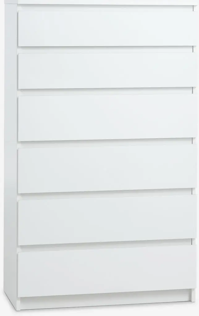 Komoda Linea, 77x123 cm, bela