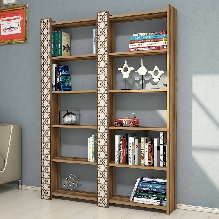 Hanah Home Polica 124x170x24,2cm Orah
