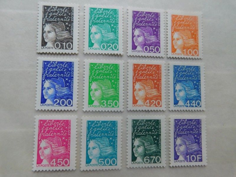 FRANCUSKA 1997 KOMPLET ČISTA SERIJA
