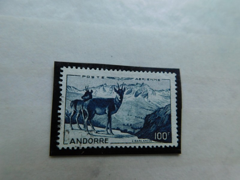 ANDORA POSTE AERIENNE 1944