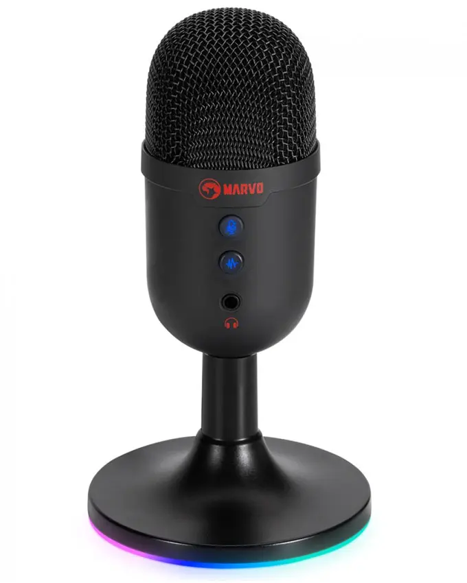 MARVO Mikrofon MIC-06BK, Crni