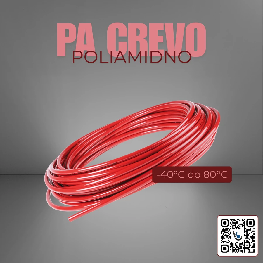 PA (11) poliamid crevo -40°C do 80°C