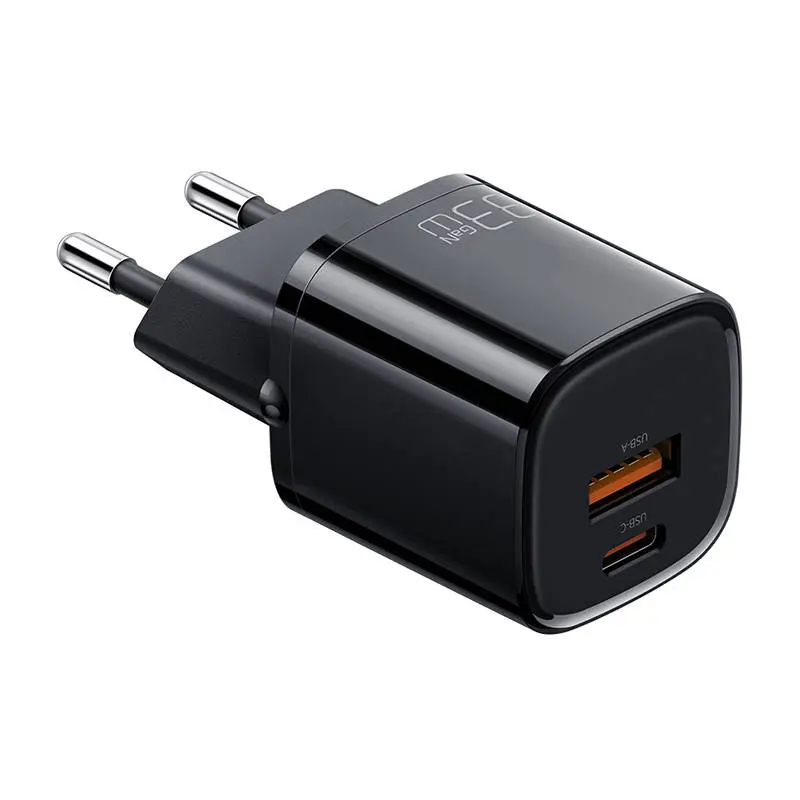 Mcdodo CH-0151 Zidni punjač, Tip-C, USB konektori, 33W, Crni
