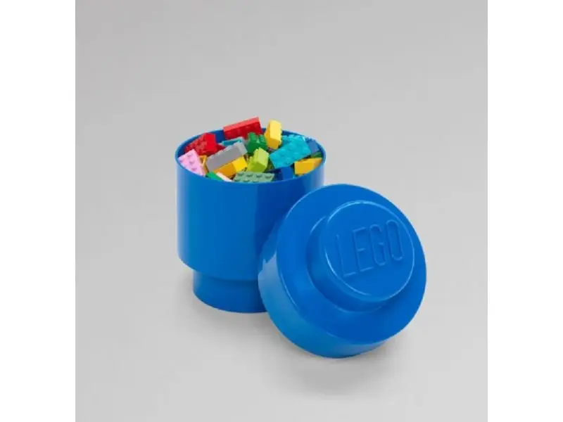 LEGO 1 Okrugla Kutija za odlaganje, Plava