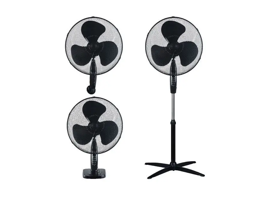 GSC Kureli 3u1 ventilator, 45W, Crni
