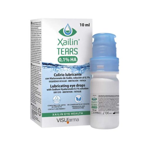 XAILIN TEARS 0,1% HA KAPI ZA OČI, 10 ML