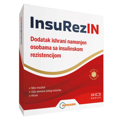INSUREZIN KESICE, 20 KOMADA.