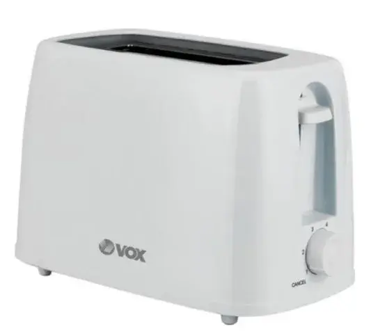 VOX Toster TO01103, 650 W, Beli
