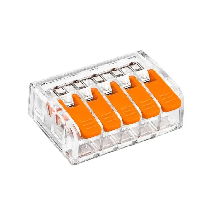 Bezvijačna spojnica-klemna, 5P 0.2-2.5 mm² 450V/32A — pak. 20 kom