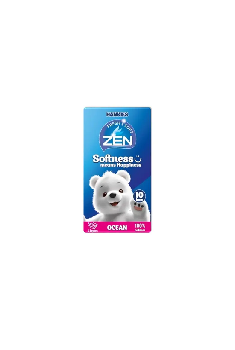 Zen Papirne maramice Ocean, Troslojne