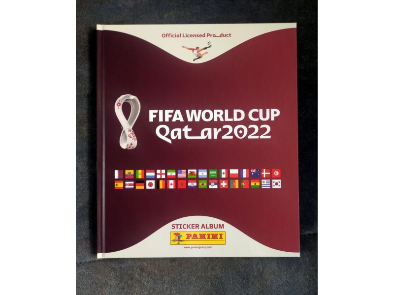 HARDCOVER ALBUM Panini FIFA 2022 verzija 670 sličica
