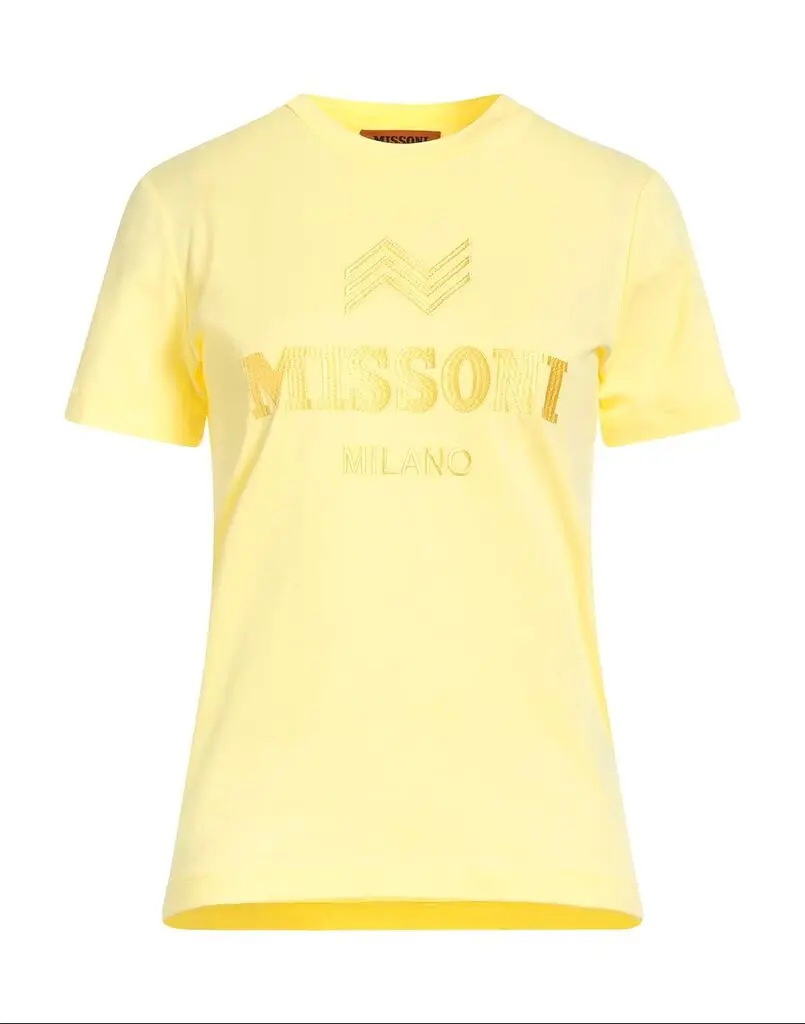 Missoni Ženska majica kratkih rukava DS22SL0BBJ00A3-10618, Žuta