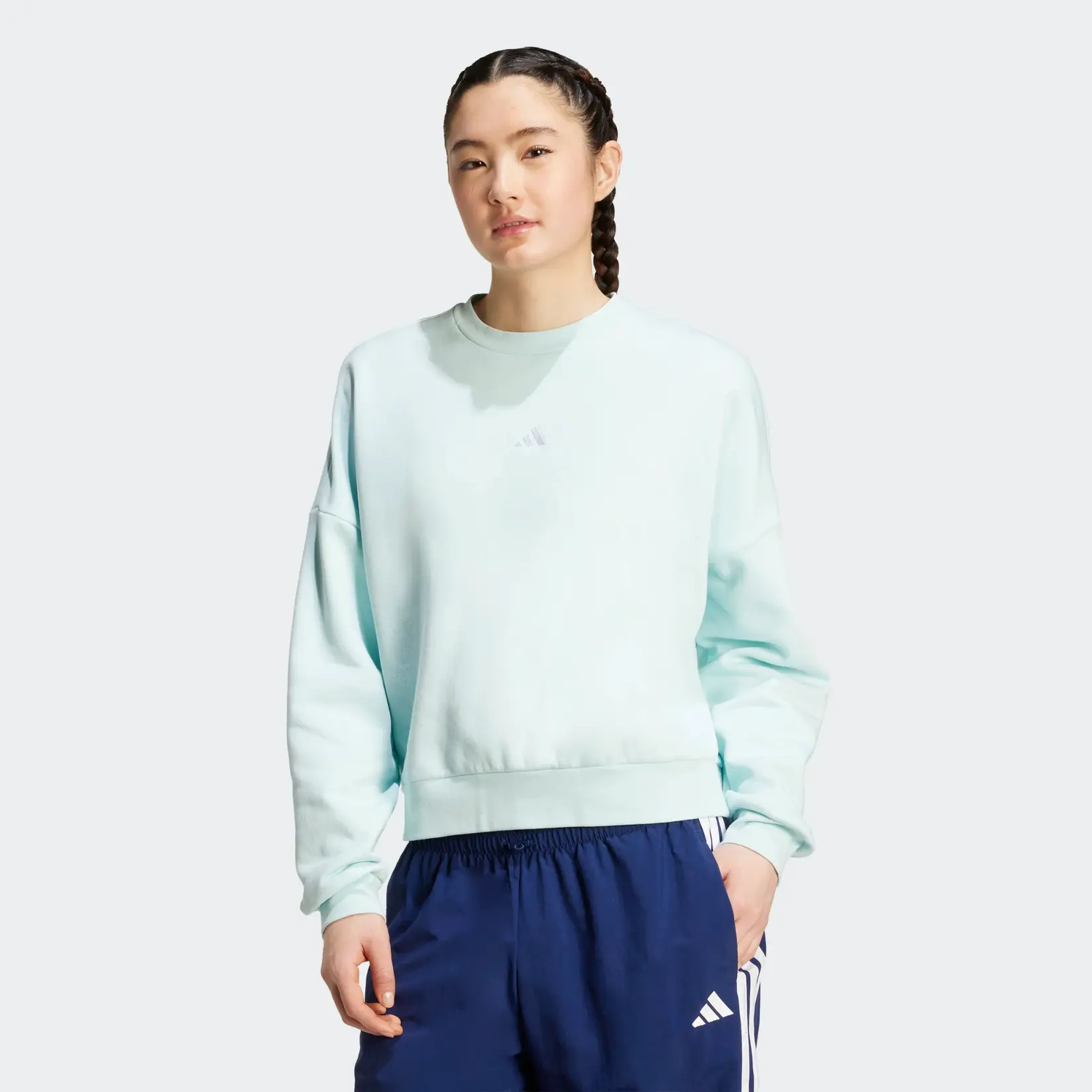 Adidas Ženski duks Sl Fc Swt, JV7300, Menta